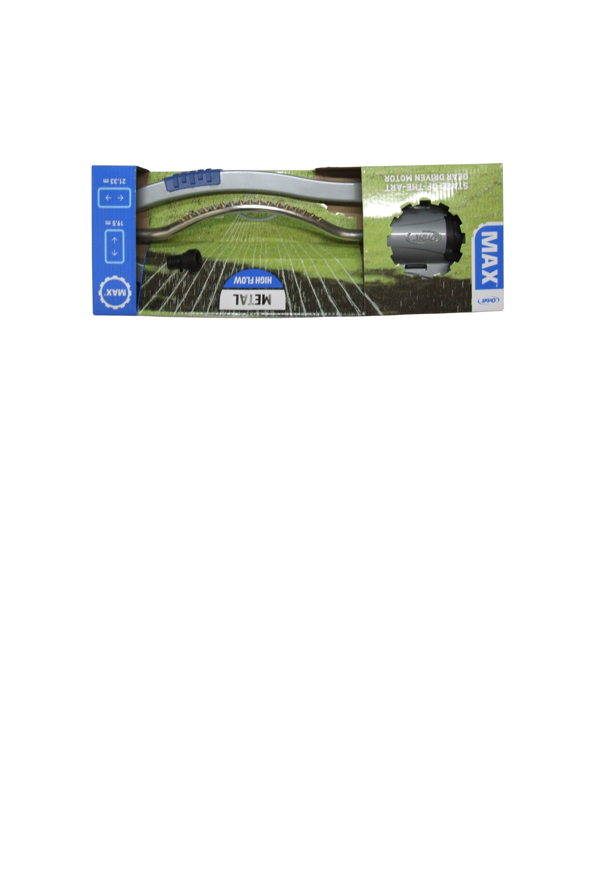 Orbit Max Metal Oscillator Sprinkler – ID Garden & Landscape Centre
